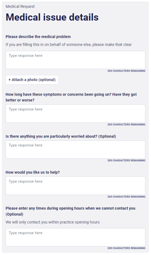 Online Platform - AccuRx Triage